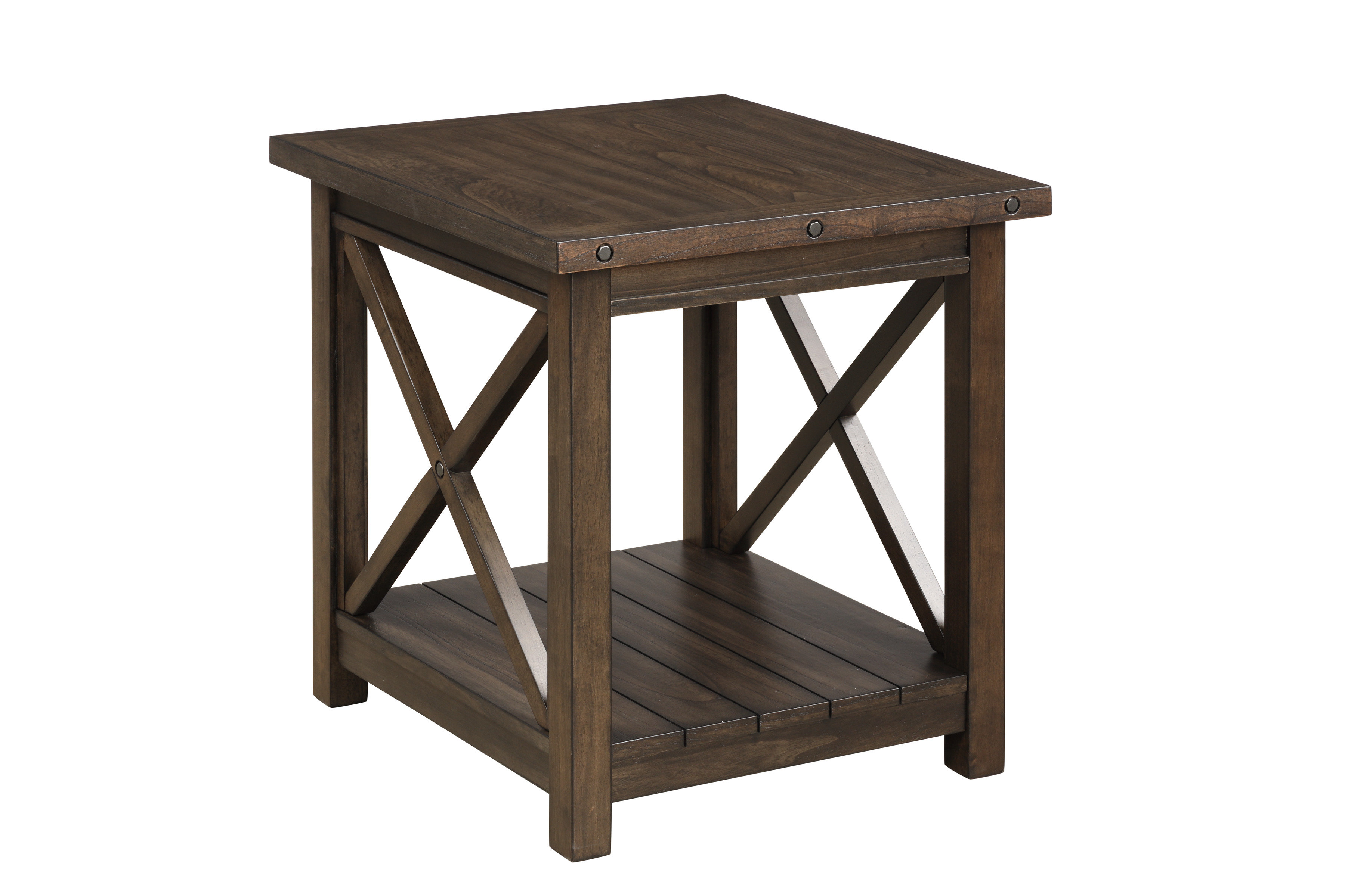 Gracie Oaks Broome End Table with Storage & Reviews | Wayfair