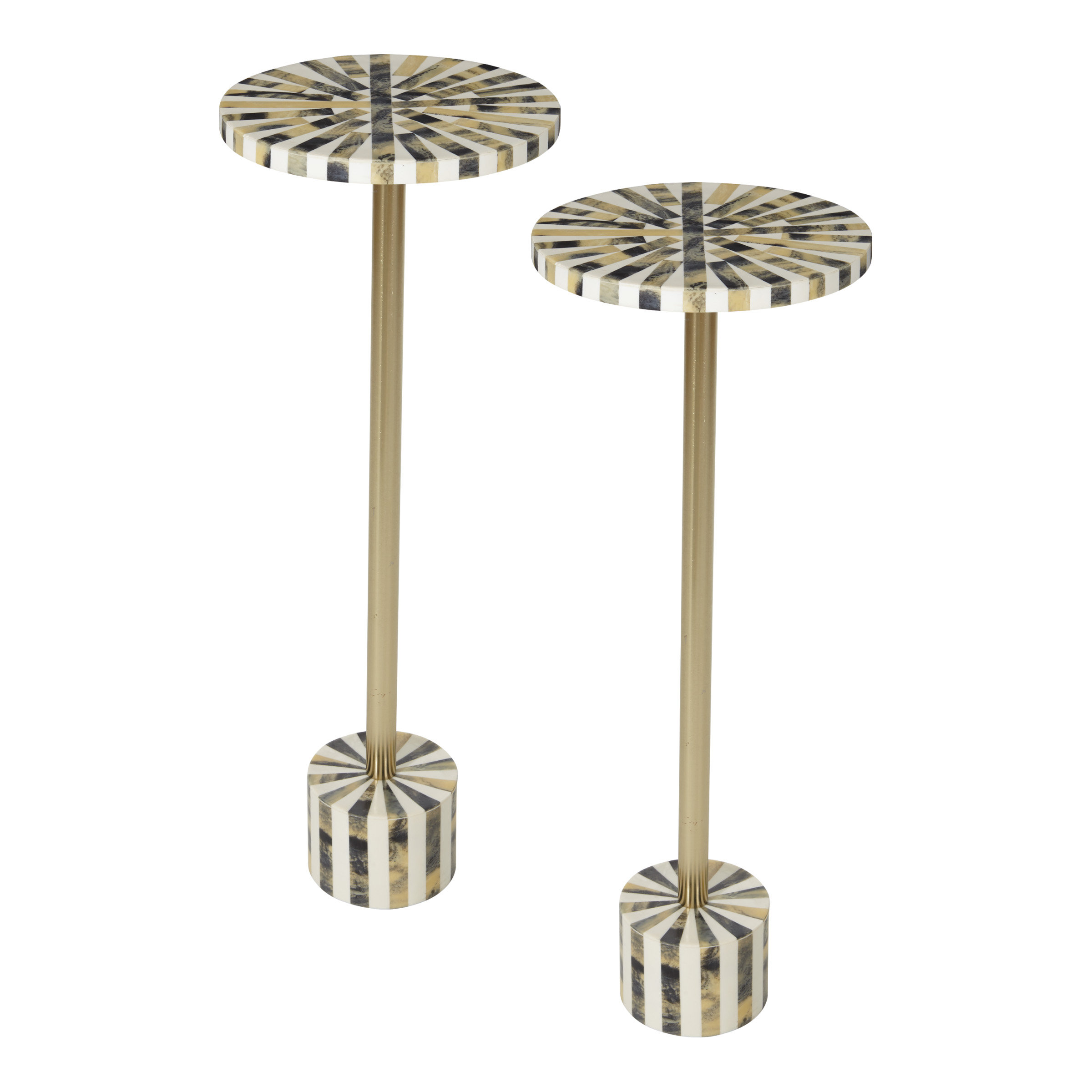 House of Hampton Minavere Grey Brindle Accent Table - Wayfair Canada