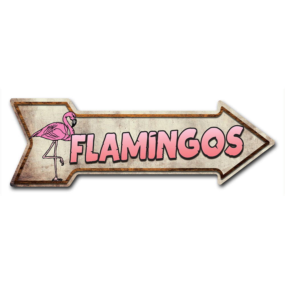 SignMission Flamingos Sign | Wayfair