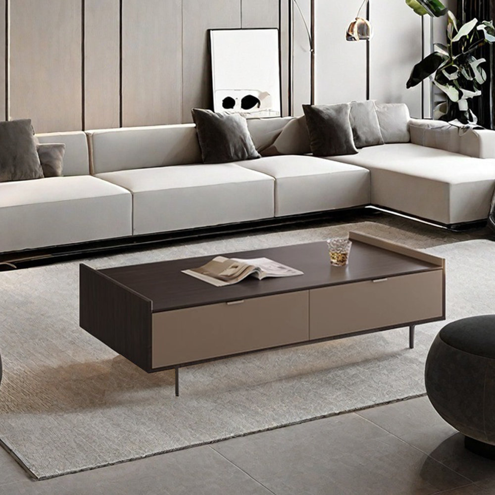 LIZIYE Italian light luxury minimal coffee table | Wayfair
