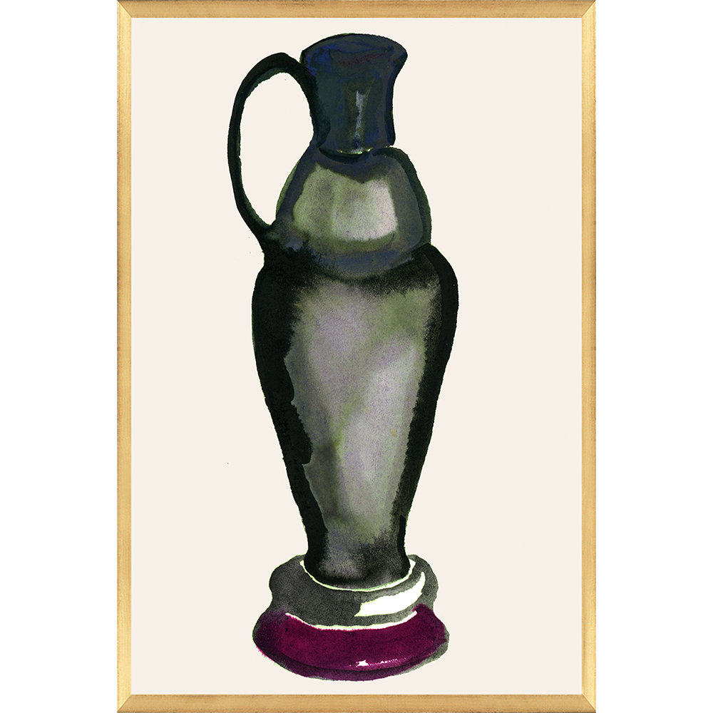 Zoe Bios Creative 'Vessel 3' - Picture Frame Painting on Paper | Wayfair