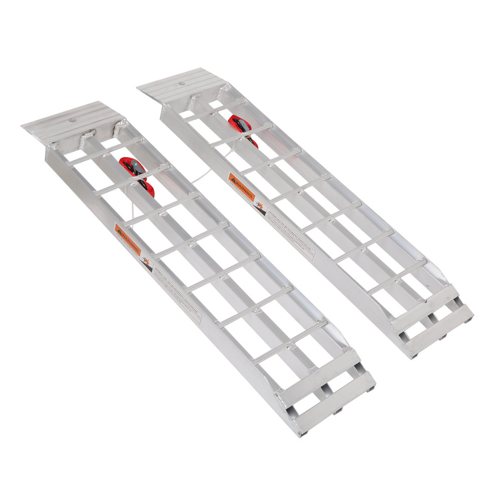 Winado 1500 Lb. Capacity Aluminum Folding Loading Ramp (2-Pack ...