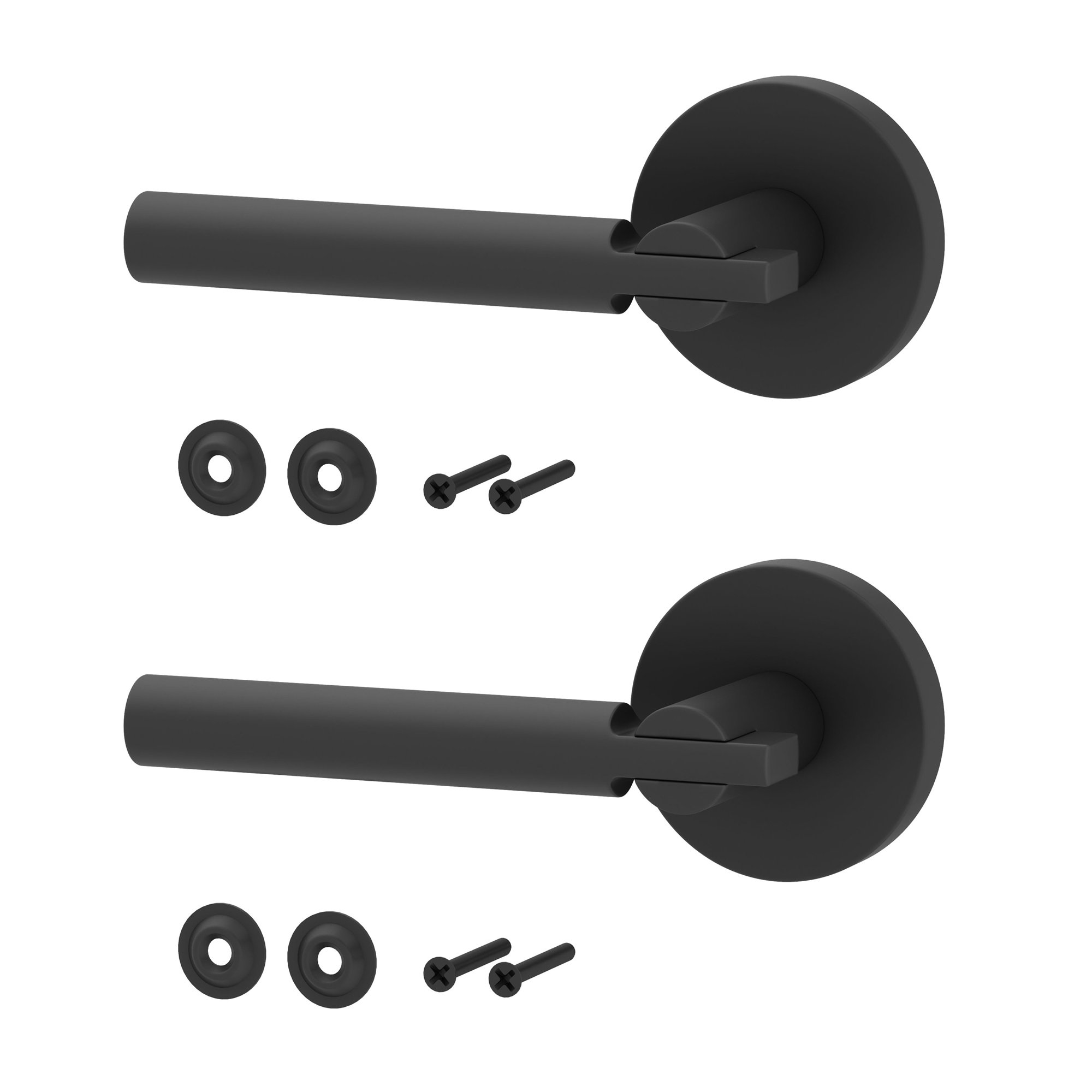 Okun Terra Single Dummy Door Lever Modern Concealed Design Non-Turning ...