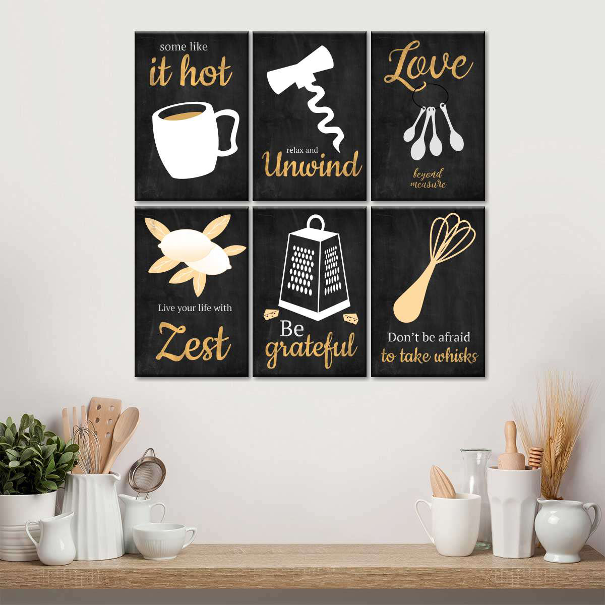 Winston Porter Kitchen Motivation Multi Piece Canvas Print - Wayfair Canada