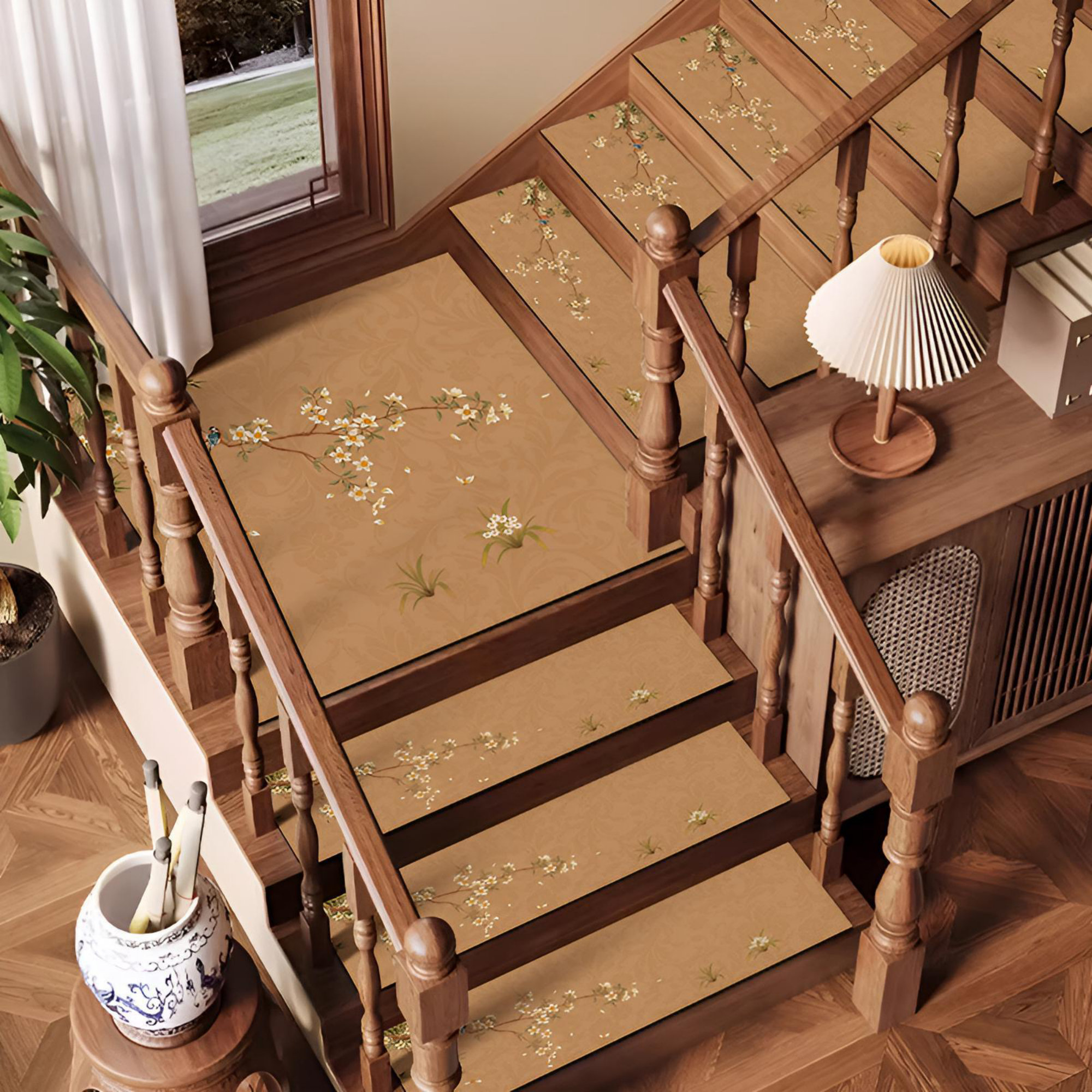 Infinity Premium Anti-Skid Stair Mats For Luxury Residences With Easy ...