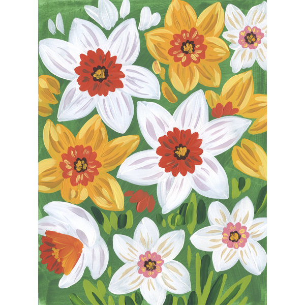 Red Barrel Studio® Daffodil by Julie Marriott Painting - Wayfair Canada