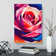 Marlow Home Co. Bellburns Rose Flower Vol.4 - Wrapped Canvas Graphic ...