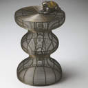 Butler Angeline Round Metal 13.25"W Side Table & Reviews | Perigold