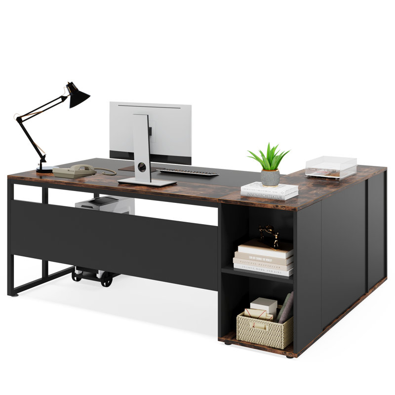17 Stories 70.86'' Desk & Reviews | Wayfair