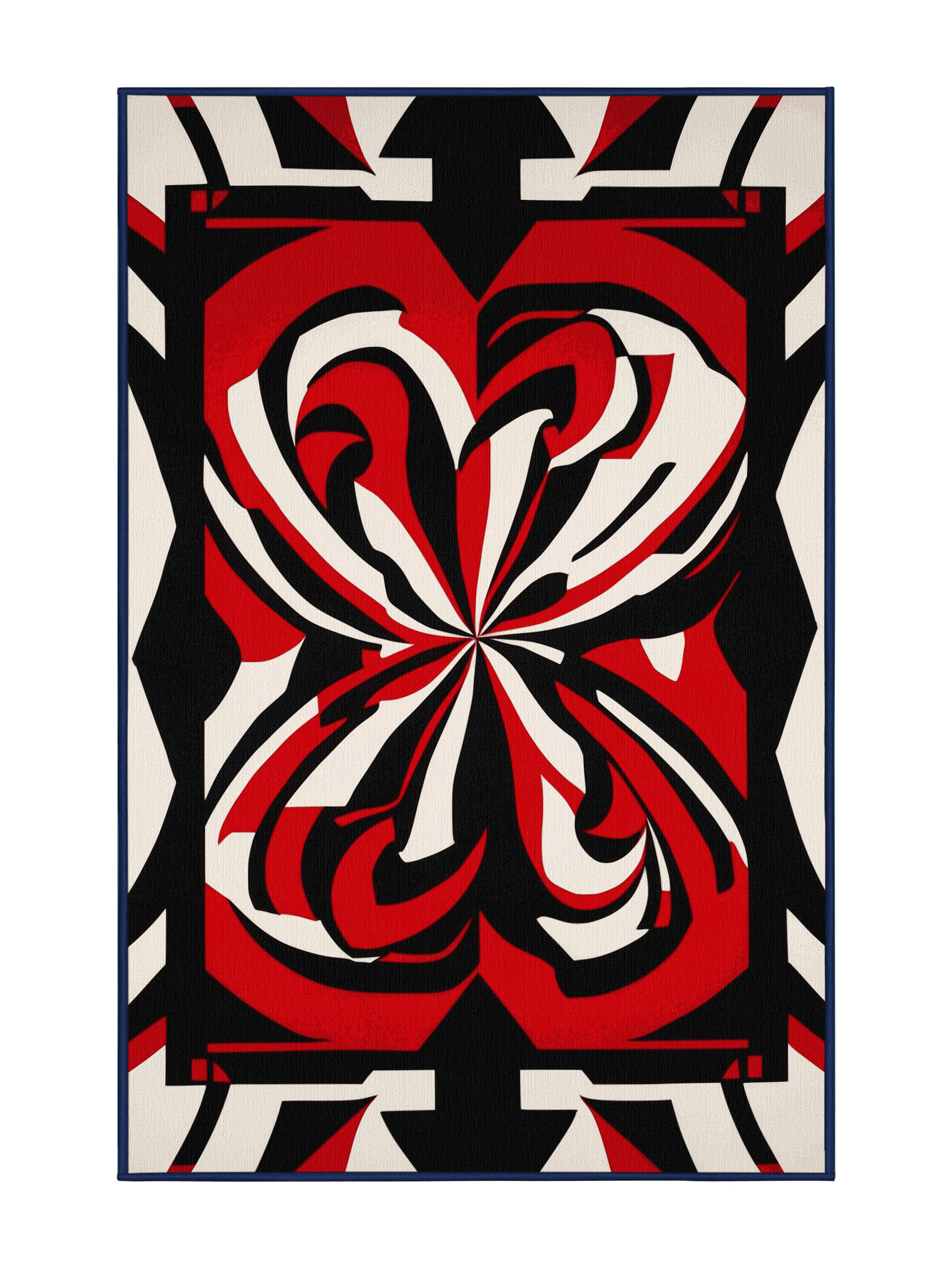 Wrought Studio™ Cosmic Ember Rug | Wayfair