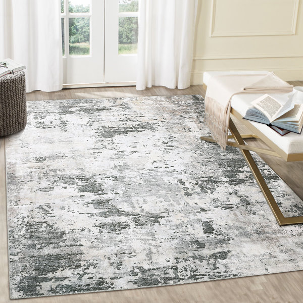17 Stories Cottesmore Machine Washable Abstract Rug | Wayfair