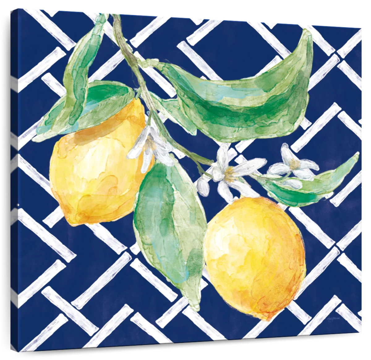 August Grove® Everyday Chinoiserie Lemons I | Wayfair