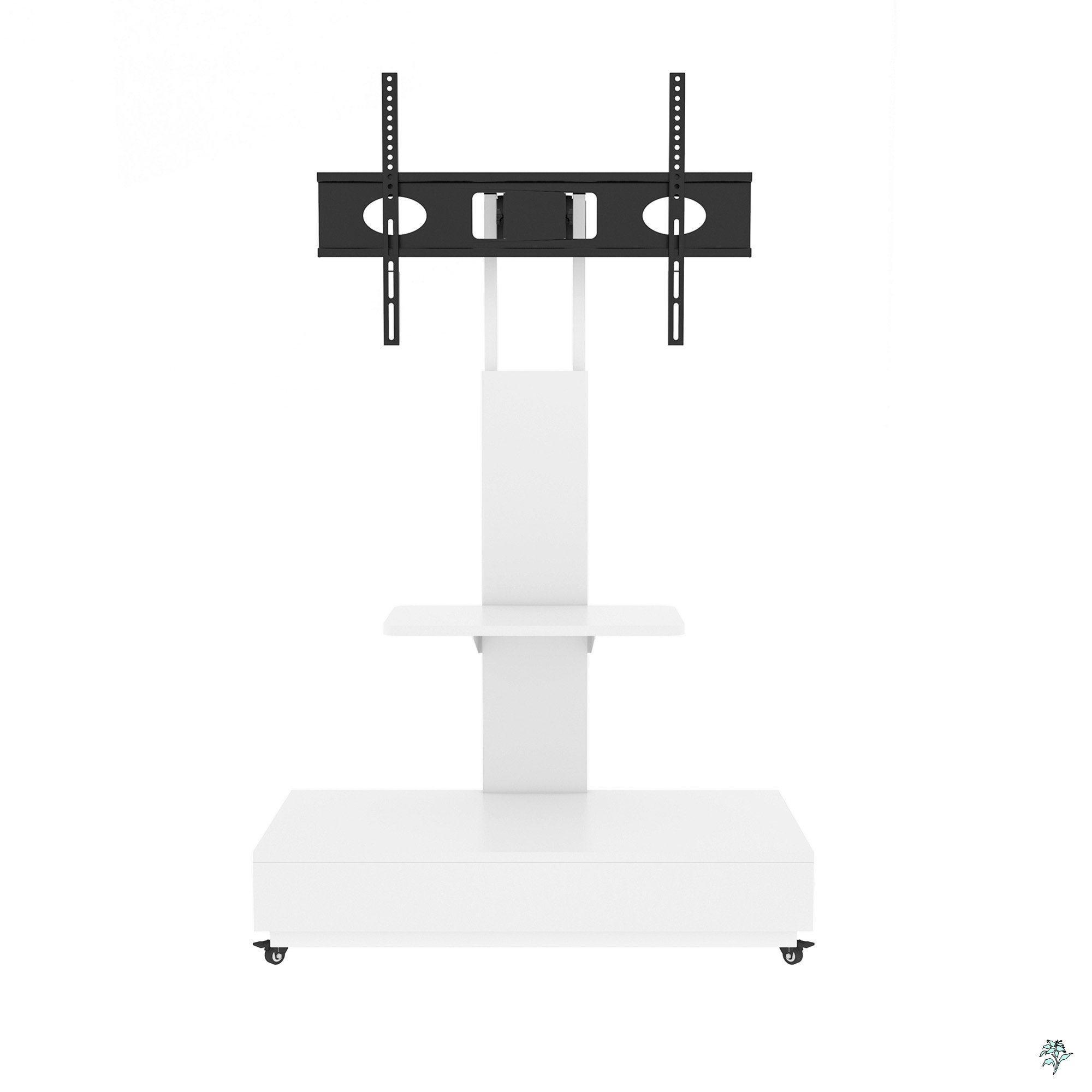 Ebern Designs TV Stand With Push-Pull Drawer For 32-75 Inches With ...