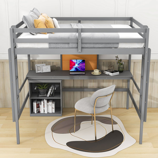 Harriet Bee Hayott Kids Loft Bed | Wayfair