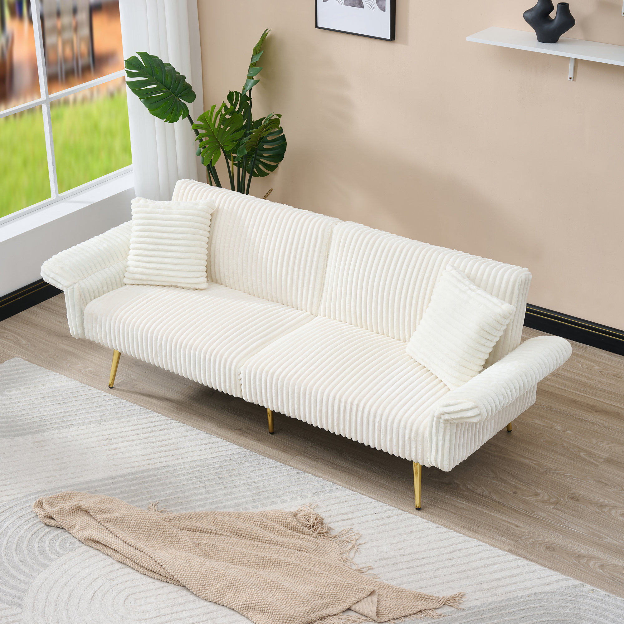 Mercer41 70.1 "futon Sofa Bed - Wayfair Canada