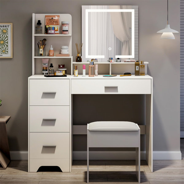 Metro Lane Breiana Dressing Table & Reviews | Wayfair.co.uk