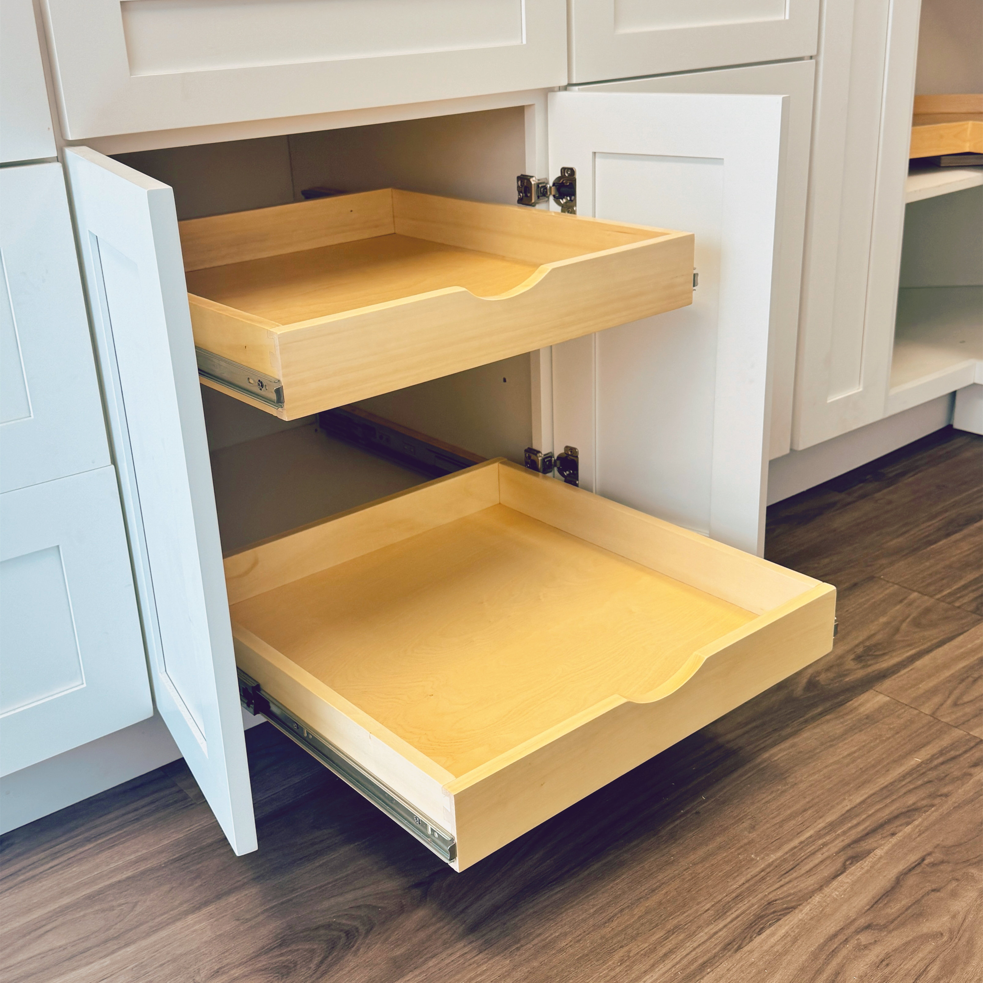Latitude Run® Solid Wood Pull-Out Drawer With Soft-Close Slides And ...