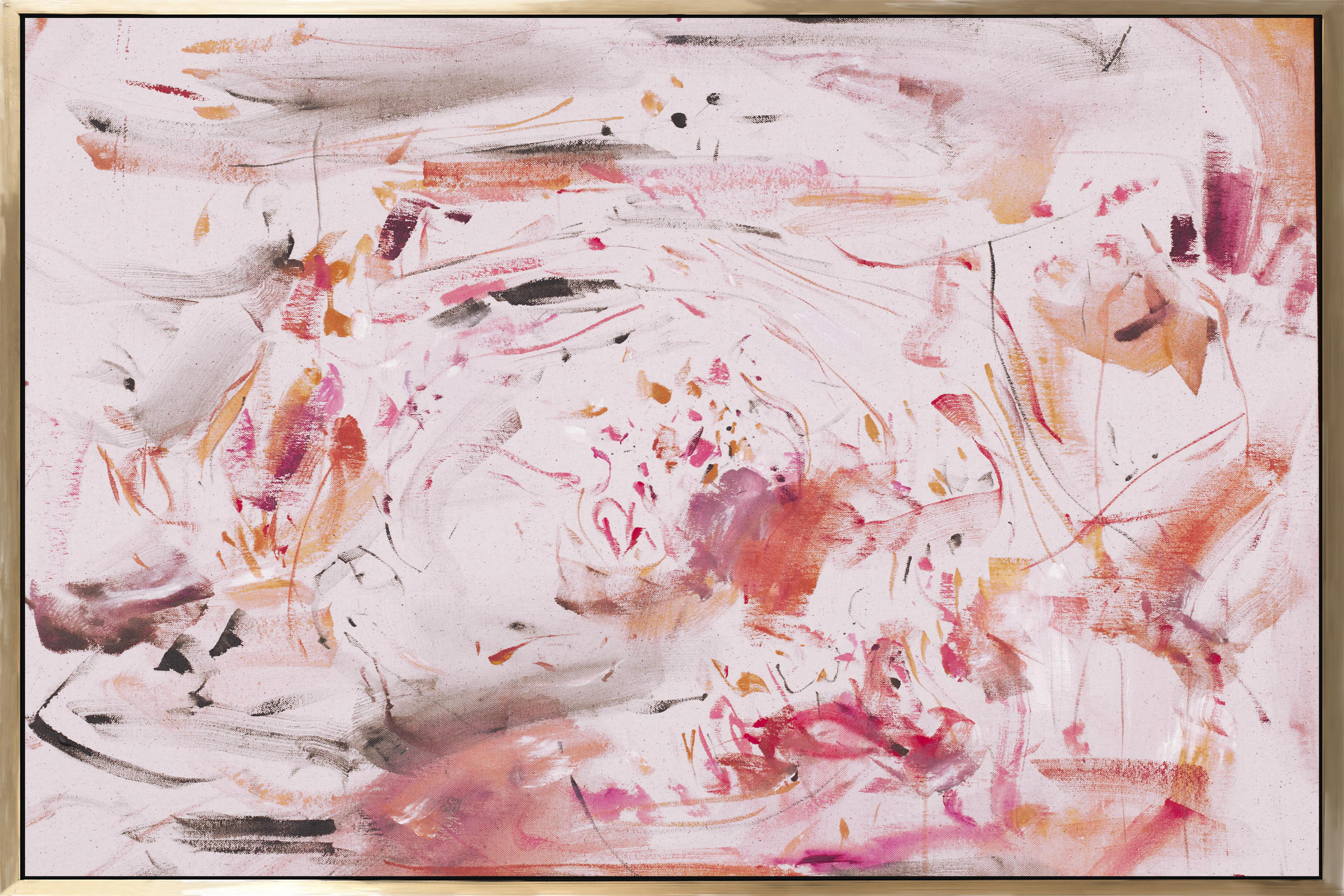 CHC Art, Inc. Life of the Rose - Floater Frame Painting on Canvas ...