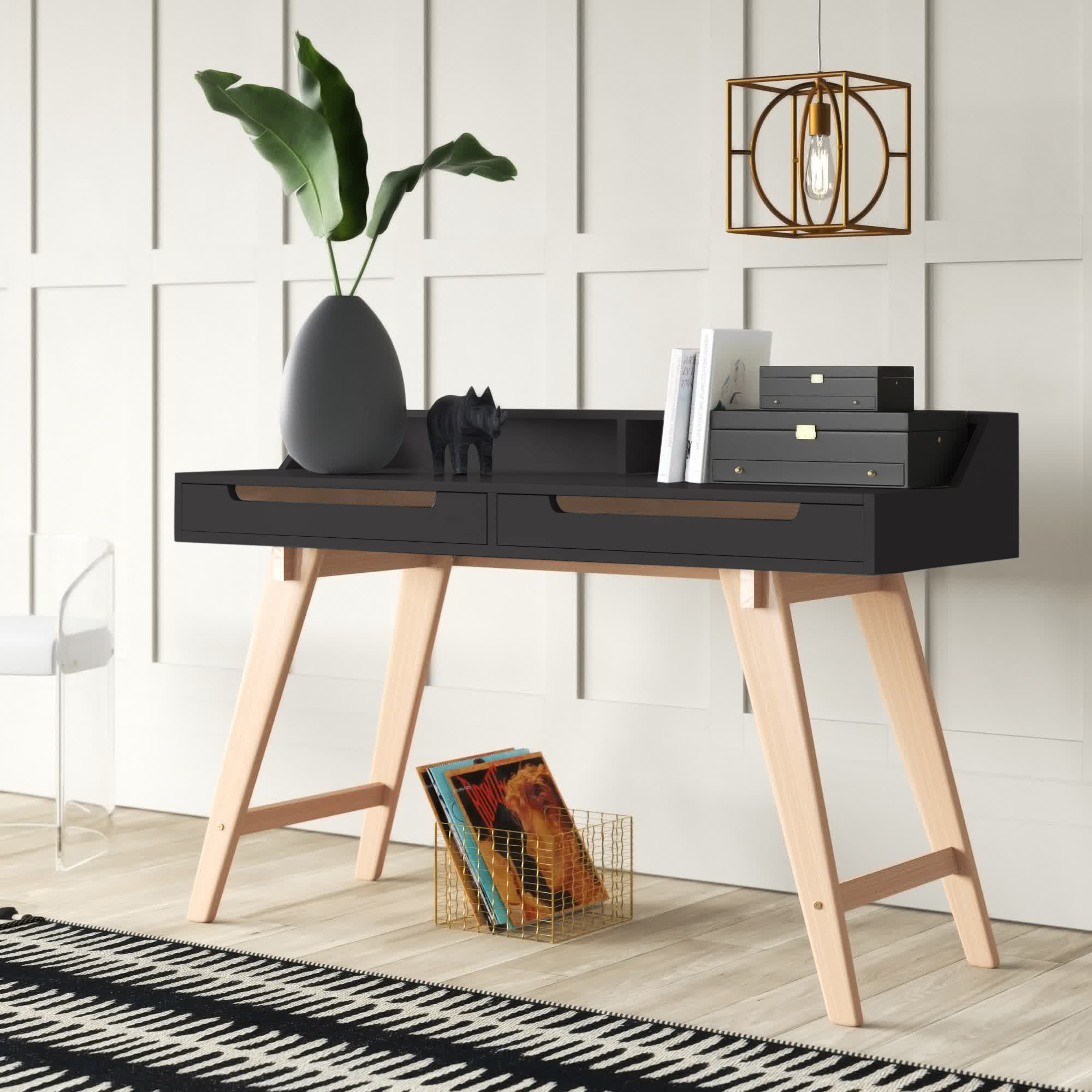Wade Logan® Blainey Desk with Hutch & Reviews - Wayfair Canada
