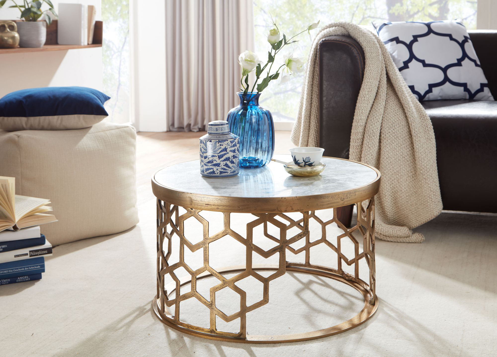 Wohnling Coffee Table Design round coffee table Small coffee table ...