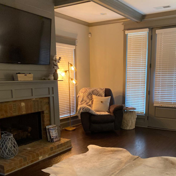 WOXXX 65" Industrial Tree Floor Lamp with 3 Cage Farmhouse Tall ...