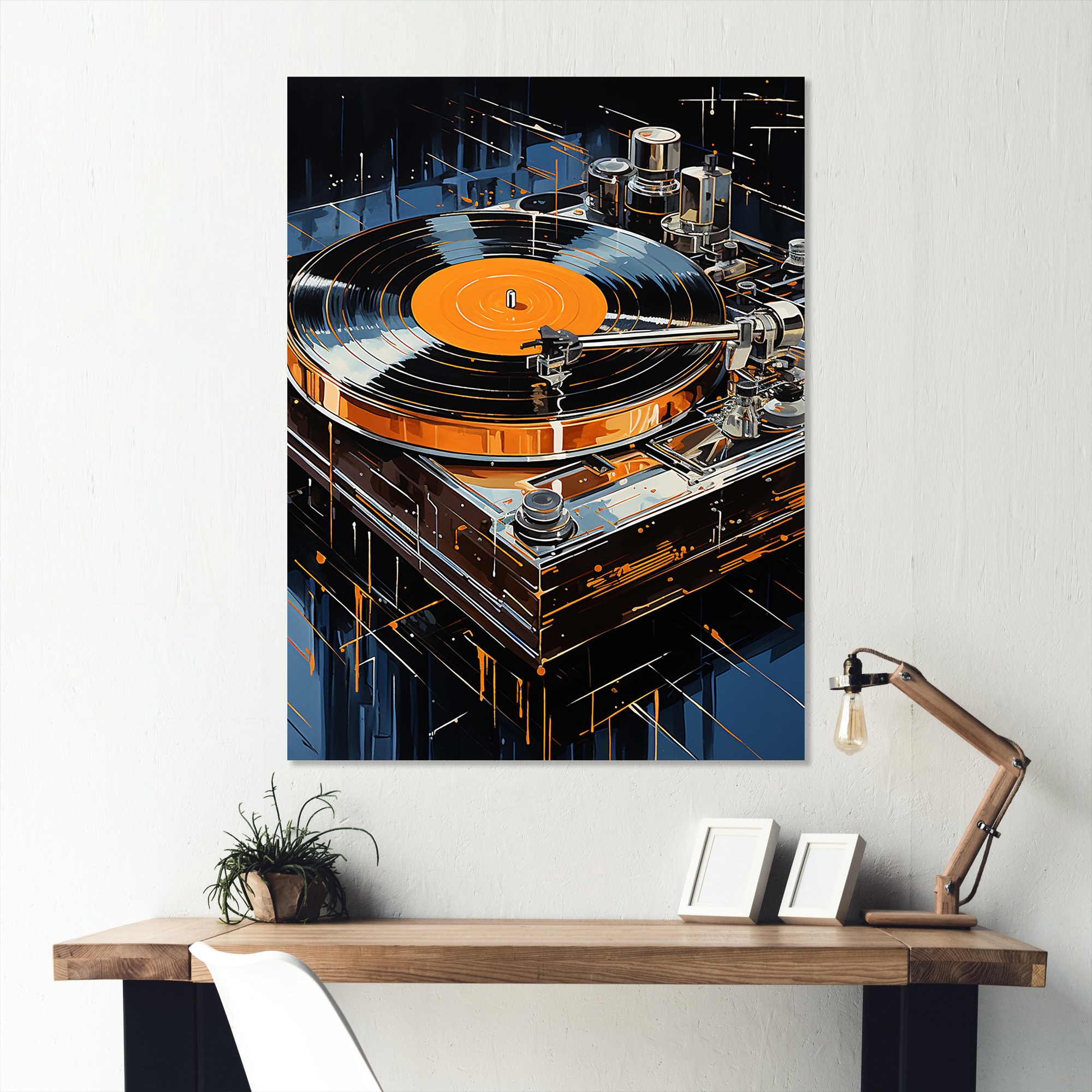 Lark Manor™ Yellow And Black Turntables Brilliance - Turntables & Boom ...