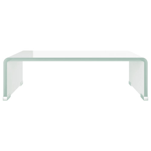 Metro Lane Wakeland TV Stand/Monitor Riser Glass & Reviews | Wayfair.co.uk