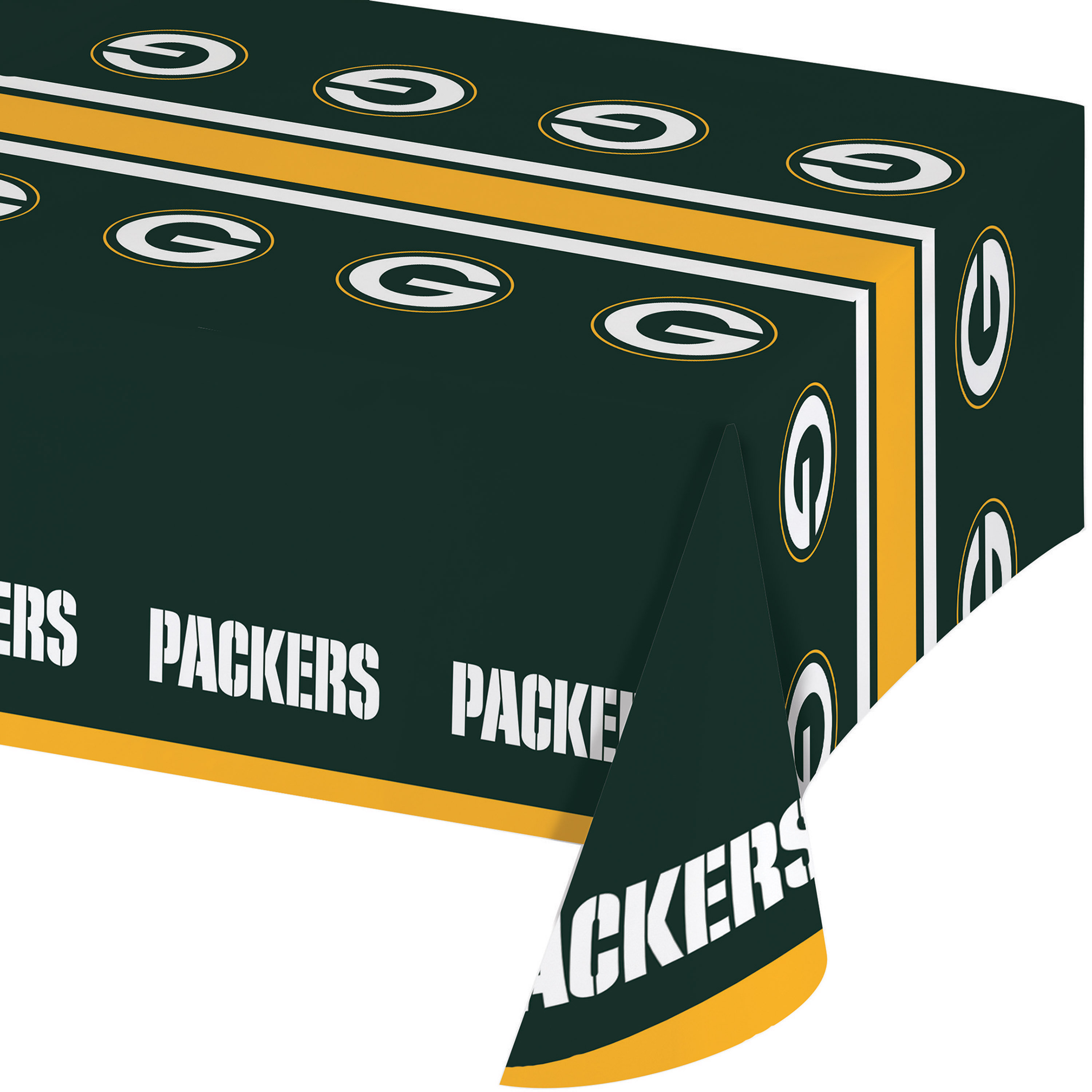 Creative Converting NFL Green Bay Packers Plastic Table Covers, 3 ct ...