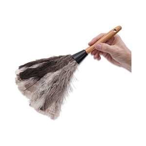 Unisan 7" Handle Professional Ostrich Feather Duster & Reviews | Wayfair