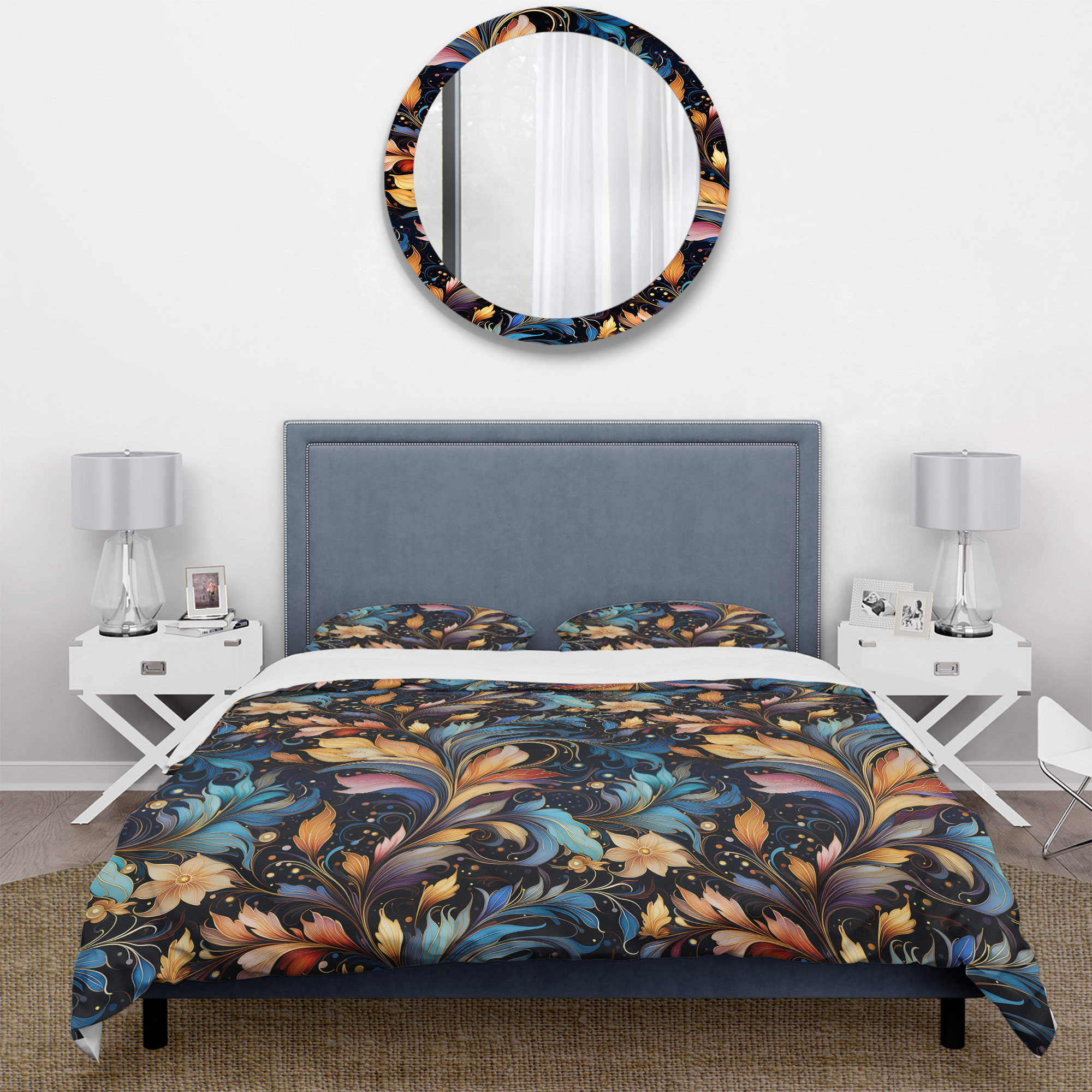Design Art Celestial Essence Paisley Pattern Bedding | Wayfair
