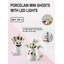 Trinx Porcelain Mini Ghosts With LED Lights – Halloween Decorations ...
