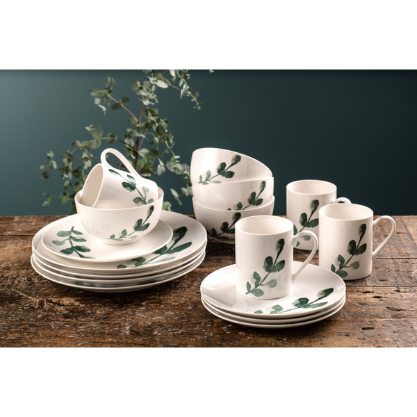 Lark Manor Charest 12 Piece Ceramic Dinnerware Set - Service for 4 ...