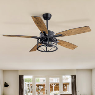 Black Ceiling Fans You'll Love | Wayfair