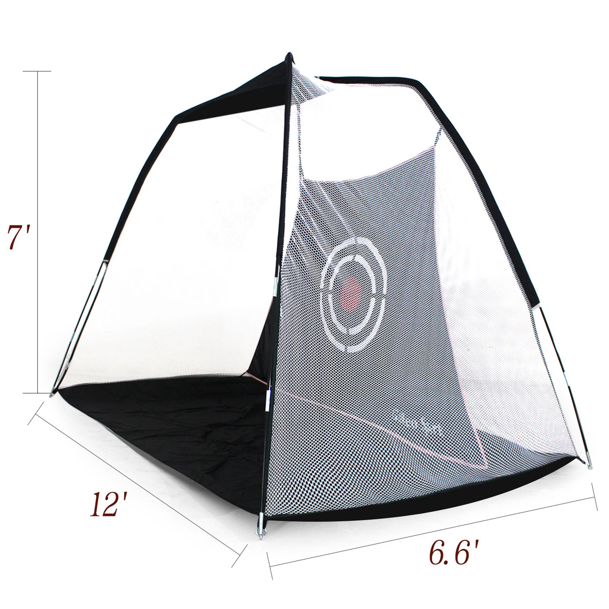 Galileo 12' X 7' Fabric Golf Practice Net with Carrying Case & Reviews ...
