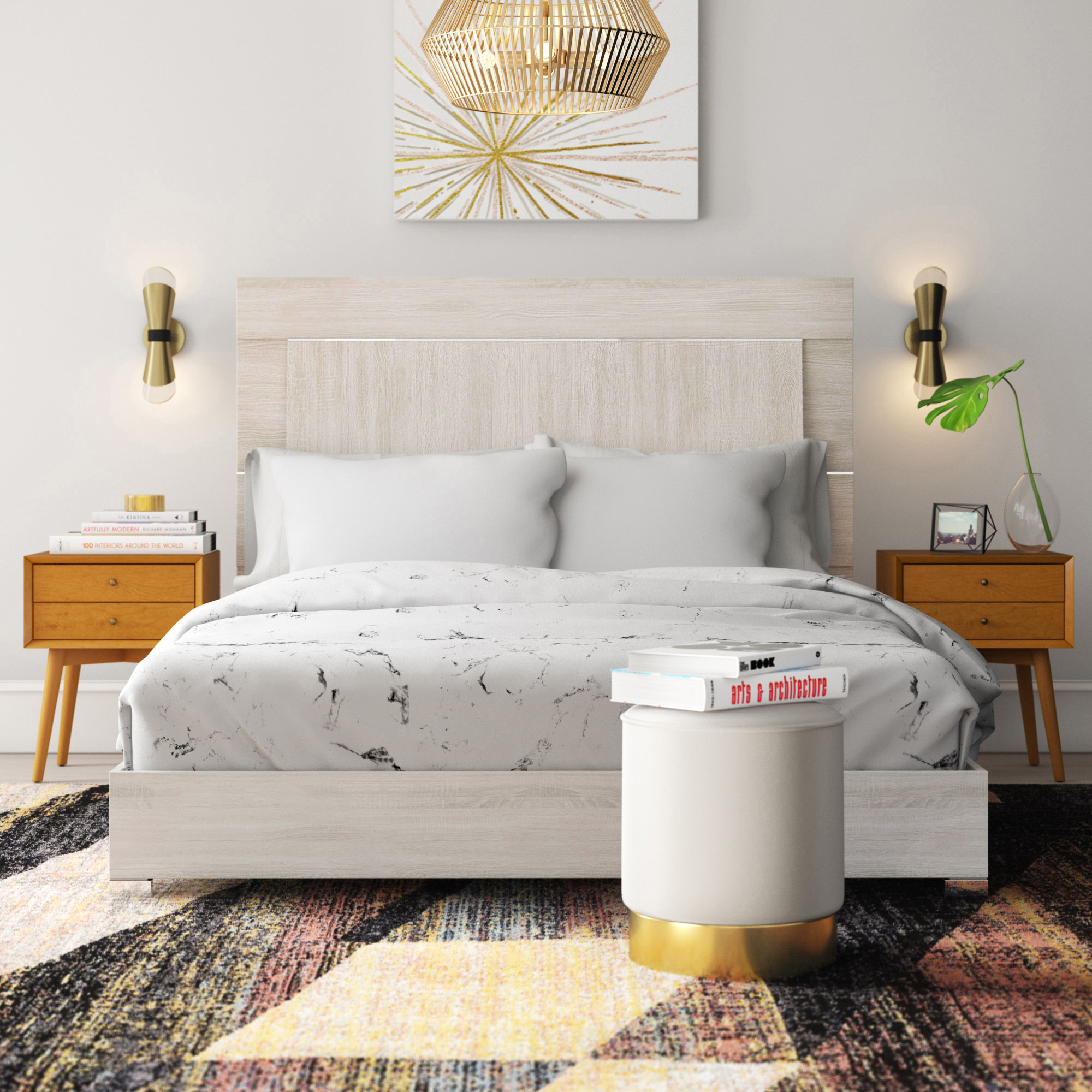 Wade Logan Mathieu Platform Bed & Reviews - Wayfair Canada