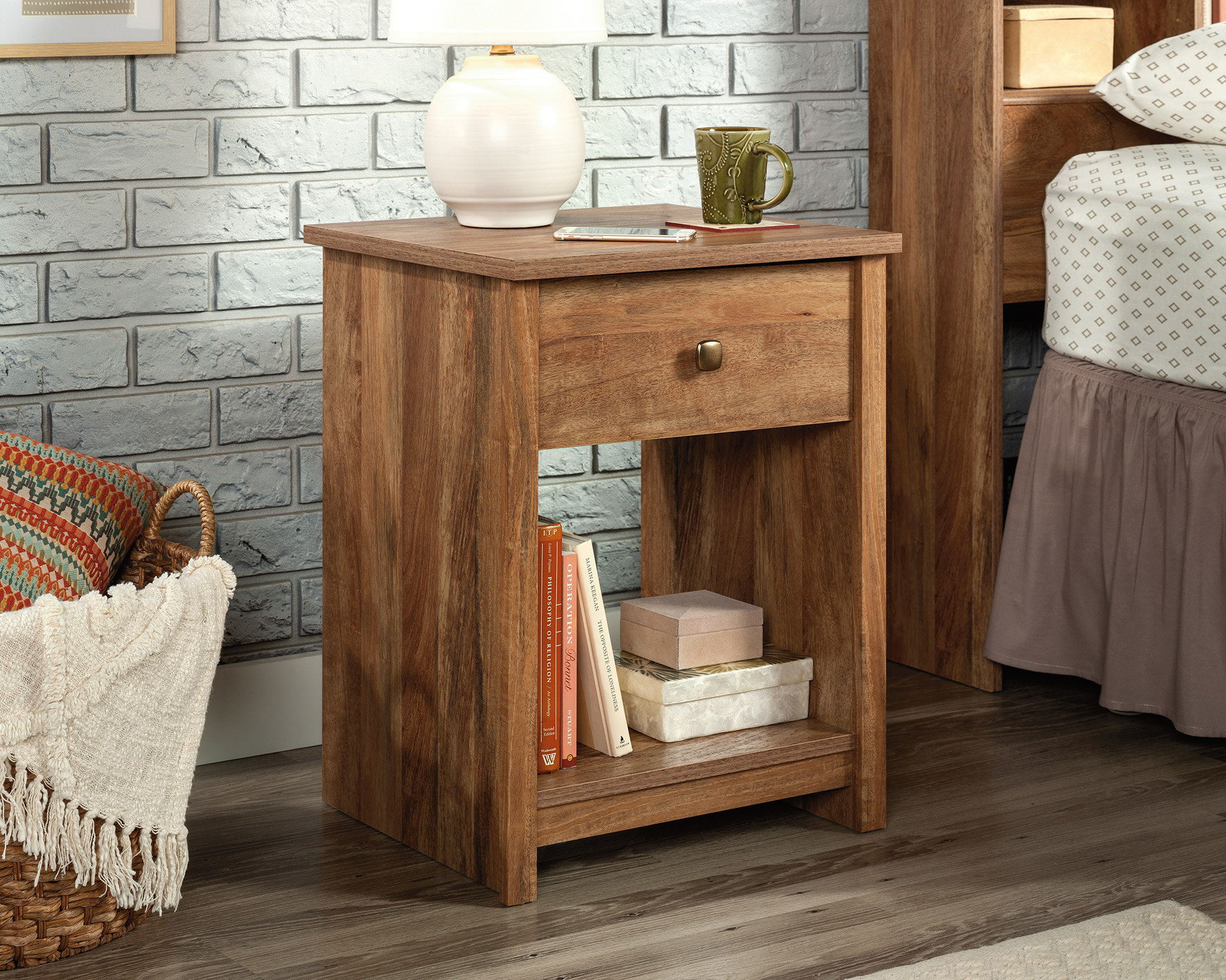 Gracie Oaks Sleek Night Stand | Wayfair