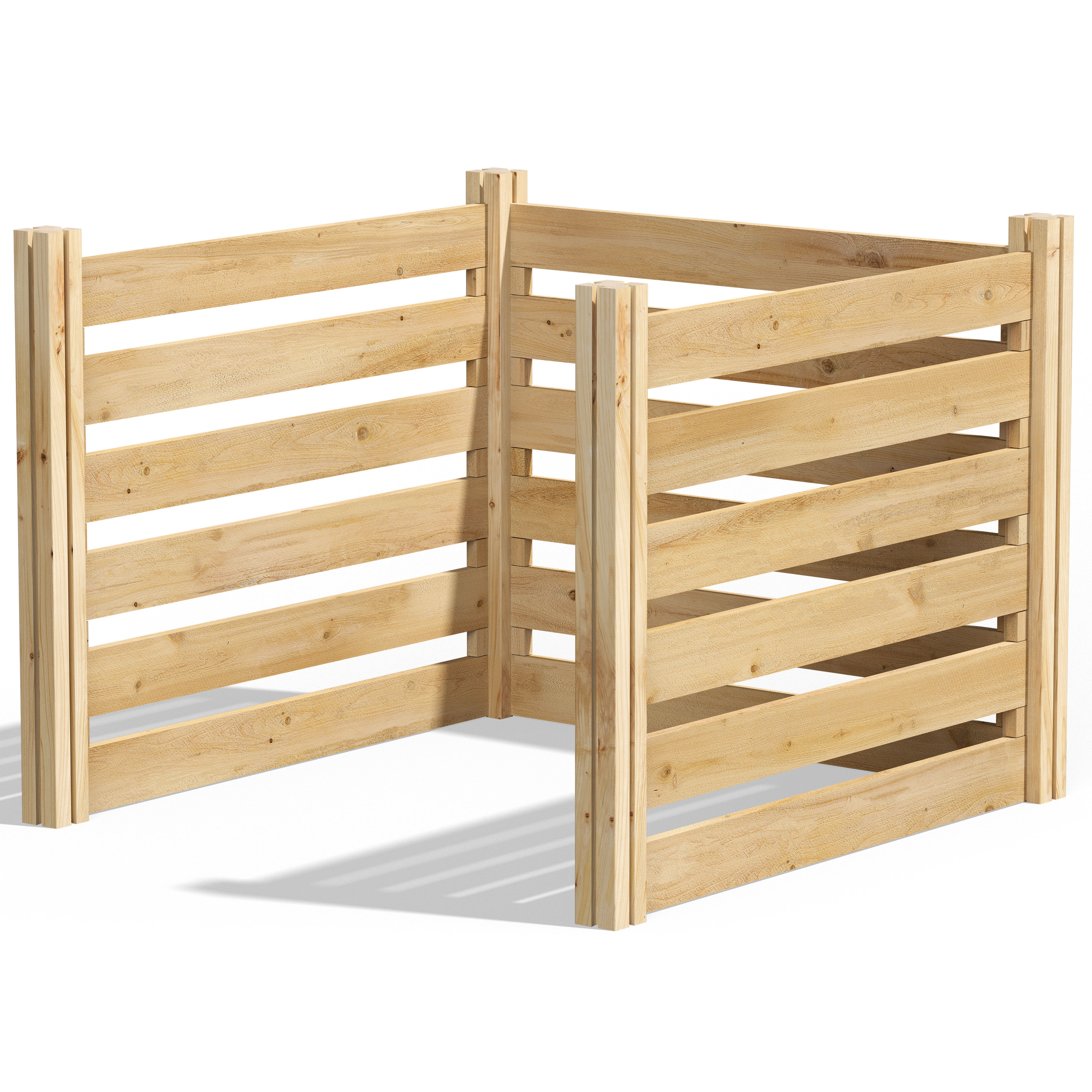 Greenes Fence Cedar Outdoor Air Conditioning Cover Privacy Screen ...