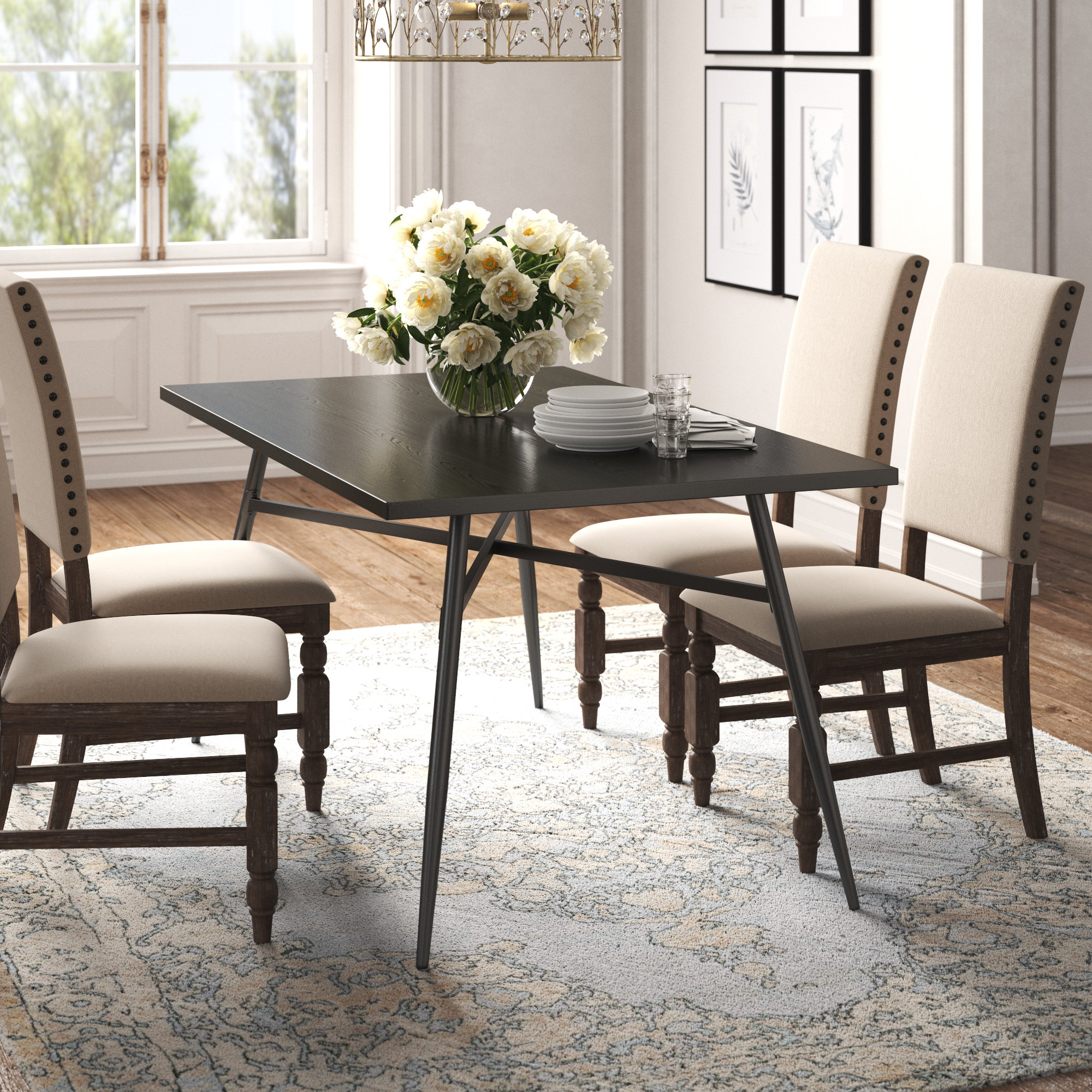 Kelly Clarkson Home Hampton Dining Table & Reviews | Wayfair