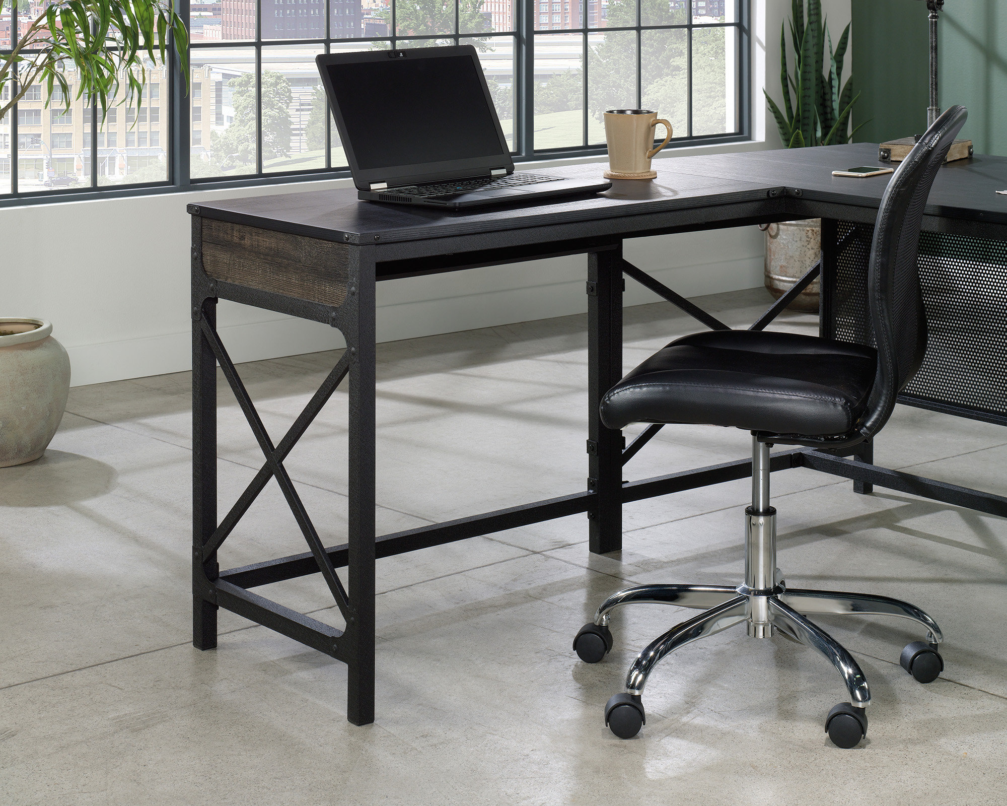 Crafters and Weavers Foundry Road Desk Return | Wayfair