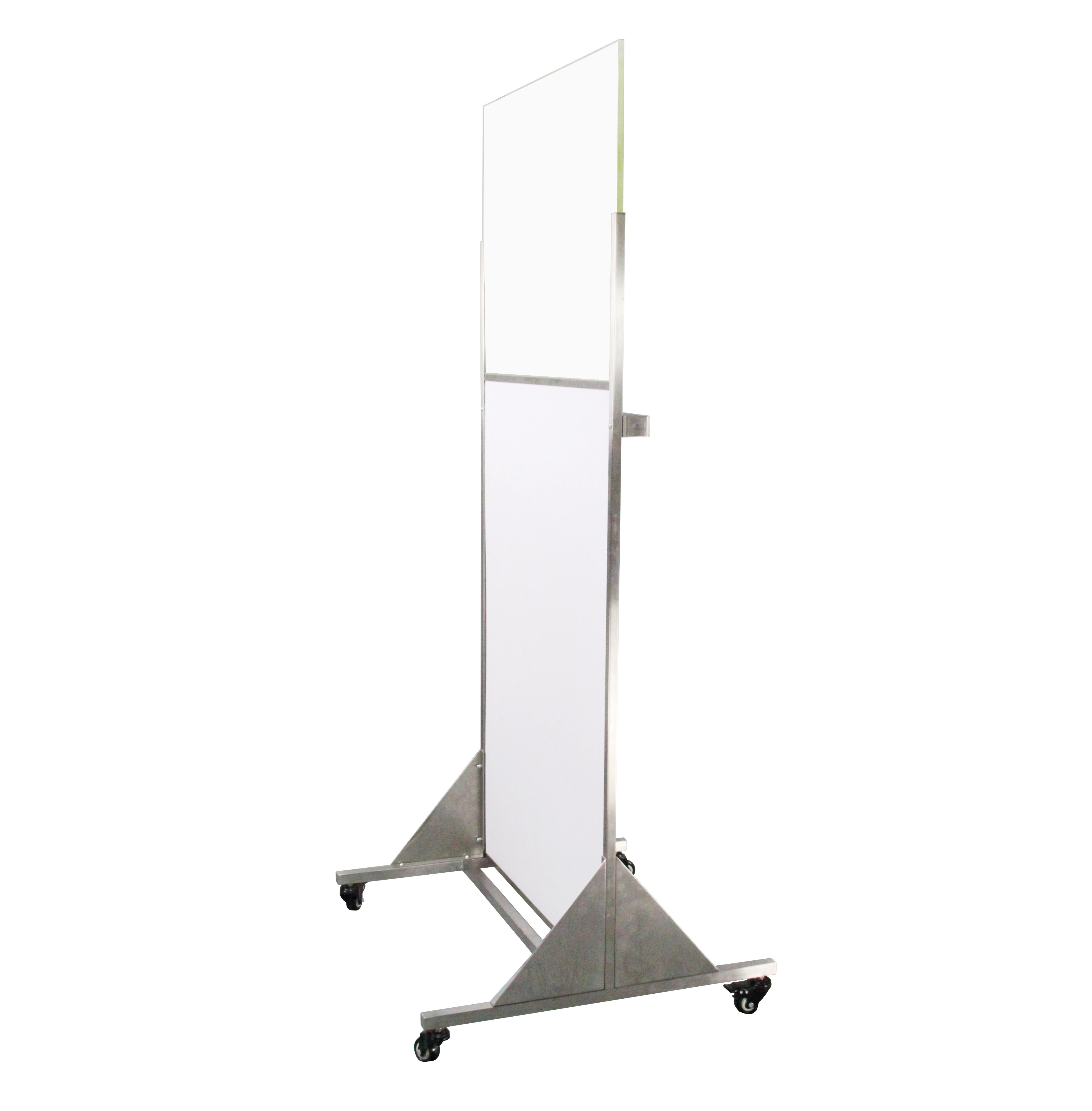FixtureDisplays 31.7 X 28.3 X 72.3" Mobile X-Ray Barrier for Safety and ...