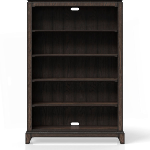 Red Barrel Studio® Chocolate Traditional Six-Foot Bookcase ...