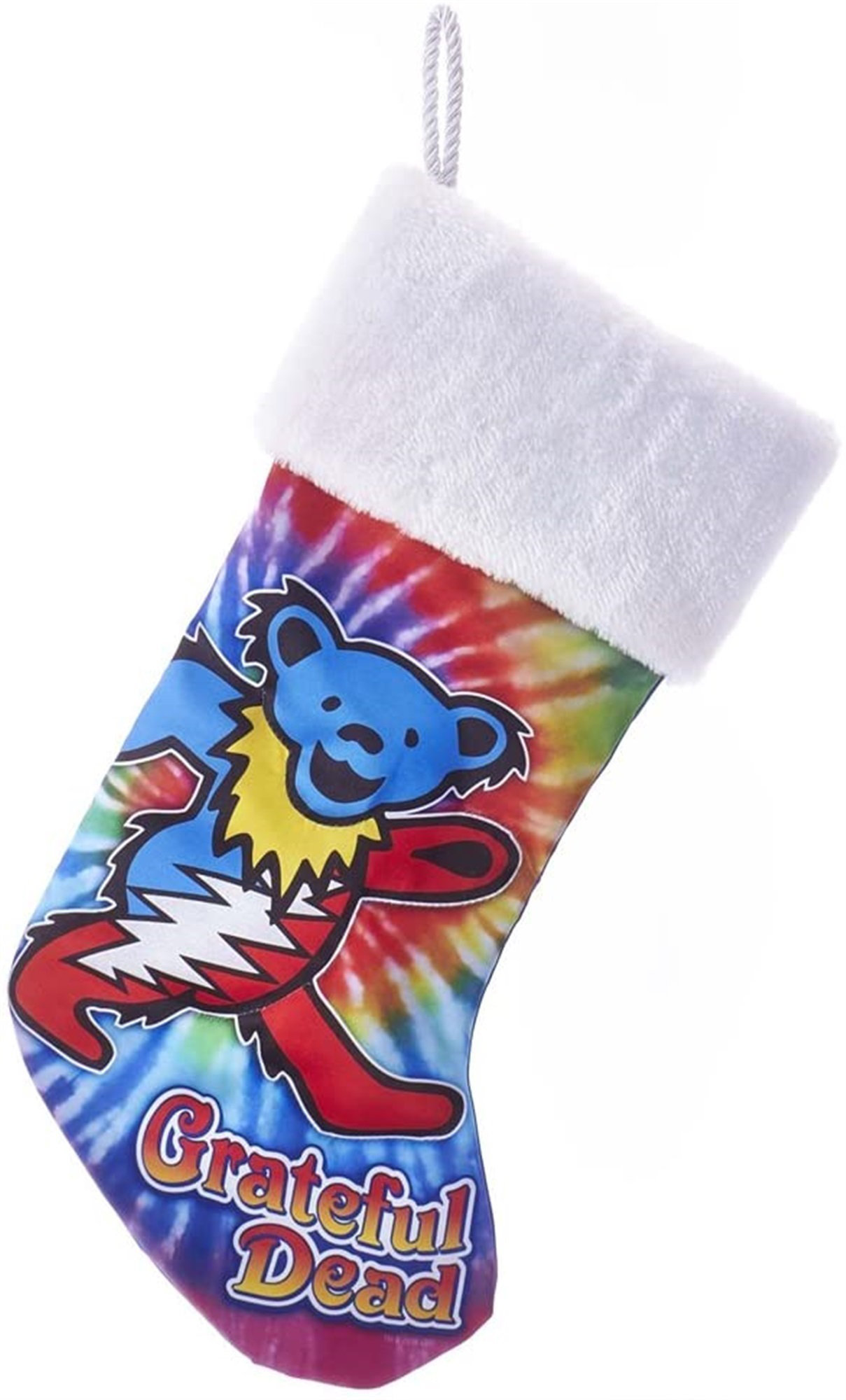Kurt Adler Grateful Dead Dancing Bear Stocking | Wayfair