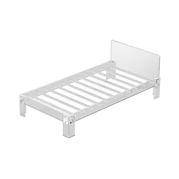 STAUBER Best Clear Acrylic Bed | Wayfair