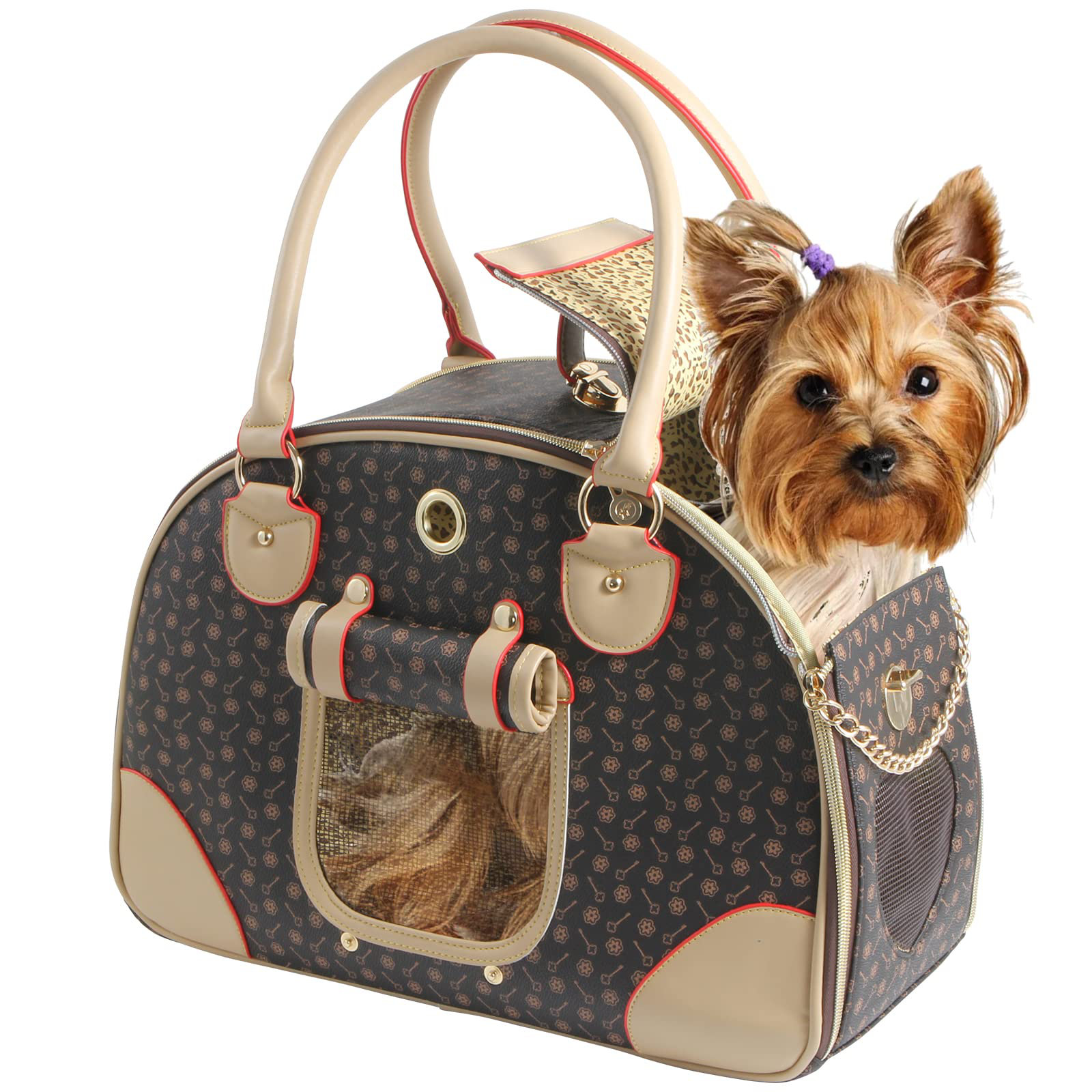 Tucker Murphy Pet™ Fashion Dog Carrier PU Leather Dog Handbag Dog Purse ...