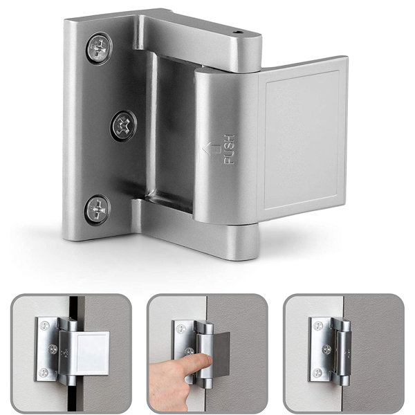 HMI Metal Door Reinforcement Lock | Wayfair