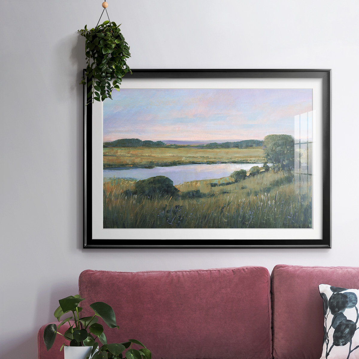 Winston Porter Spring Marsh II Framed On Paper Print | Wayfair