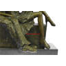 Bronzhaus Relaxed Couple Bronze Sculpture – Intimate Sitting Lovers ...
