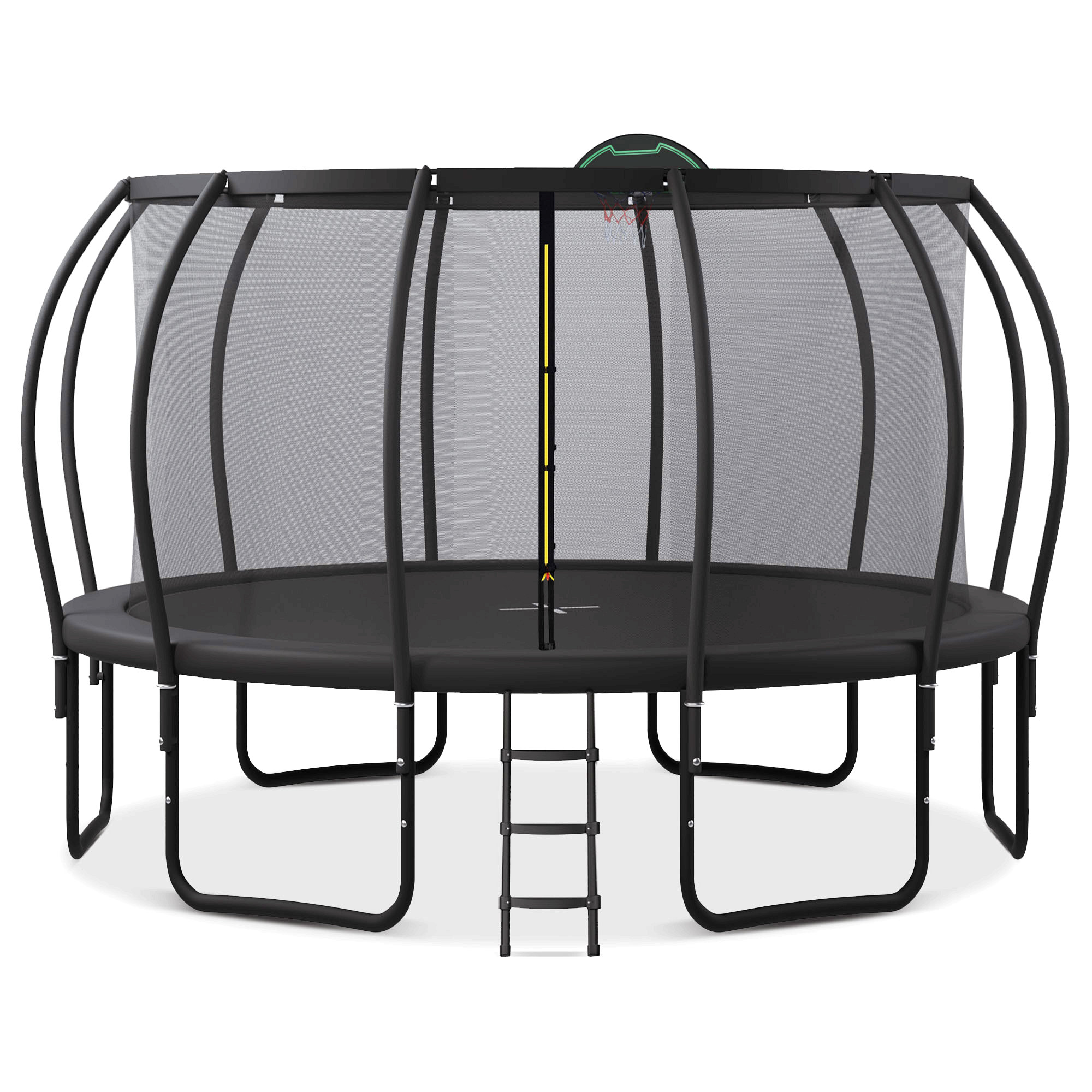 SHANRUGUOJI Trampoline For Kids With Upgraded Arcpole And Composite ...
