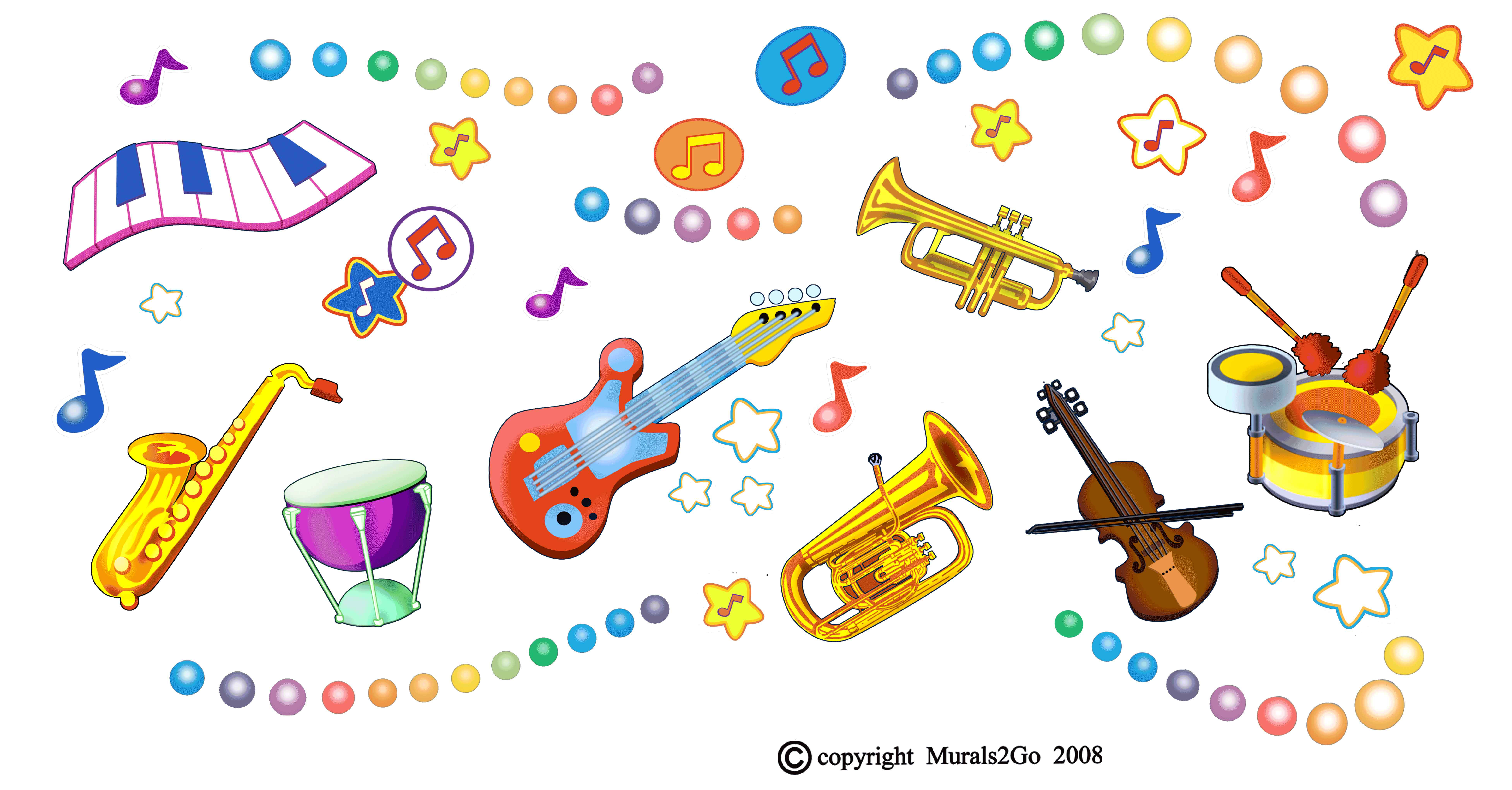 Wallhogs Music Mutli-Pack Wall Decal | Wayfair