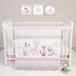 Sweet Jojo Designs Watercolor Floral 4 Piece Crib Bedding Set & Reviews ...